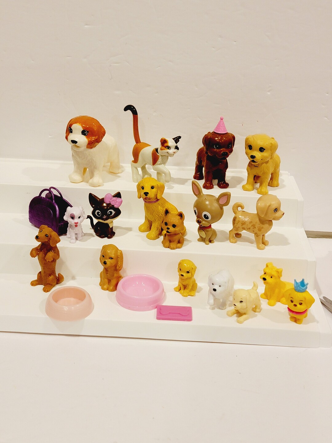 Mattel Barbie Pets Lot Dog Puppy Cat Set - Etsy