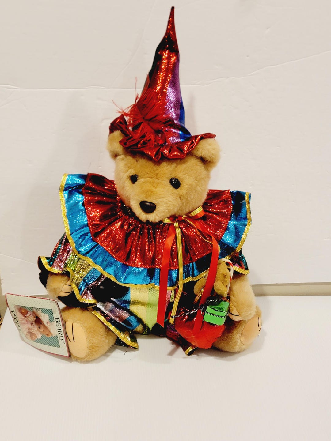 Bearly People Holiday Teddy Bear Jointed Plush Stuffed Animal - Etsy