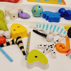 Vintage Zolo Zeno System Peg Hole Assembly Building Set - Etsy