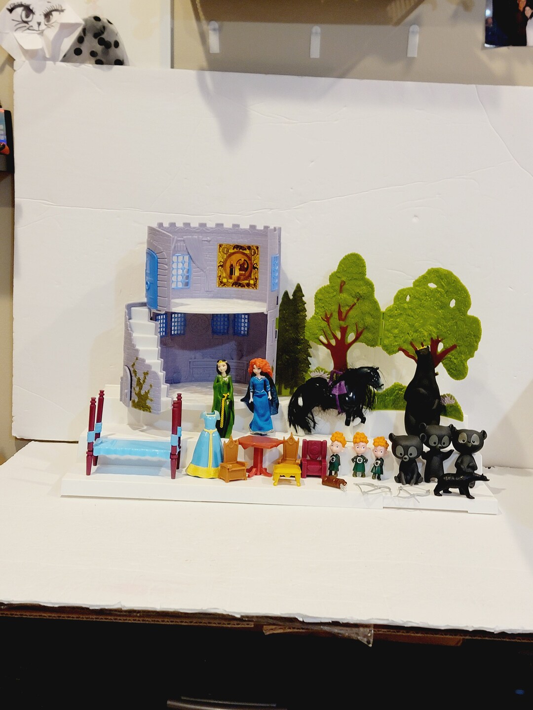 Disney Brave Merida Castle & Forest Playset With Brave Doll Gift Set - Etsy