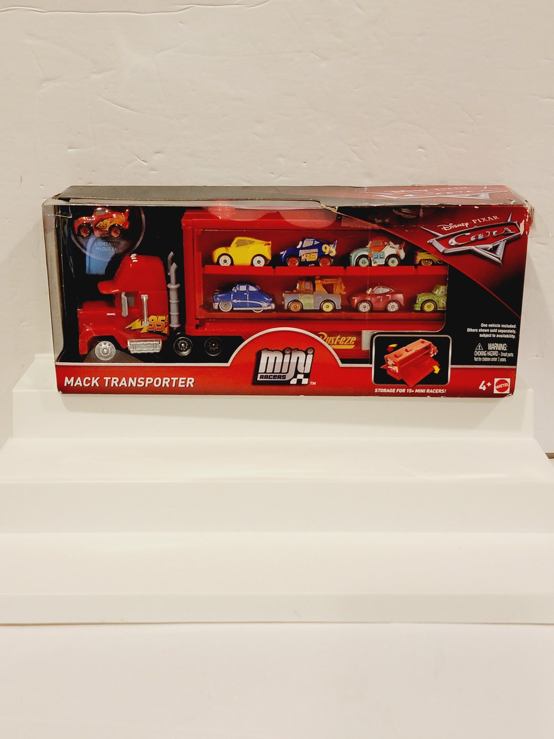 Disney Pixar Cars Mini Racers Mack Transporter - Etsy