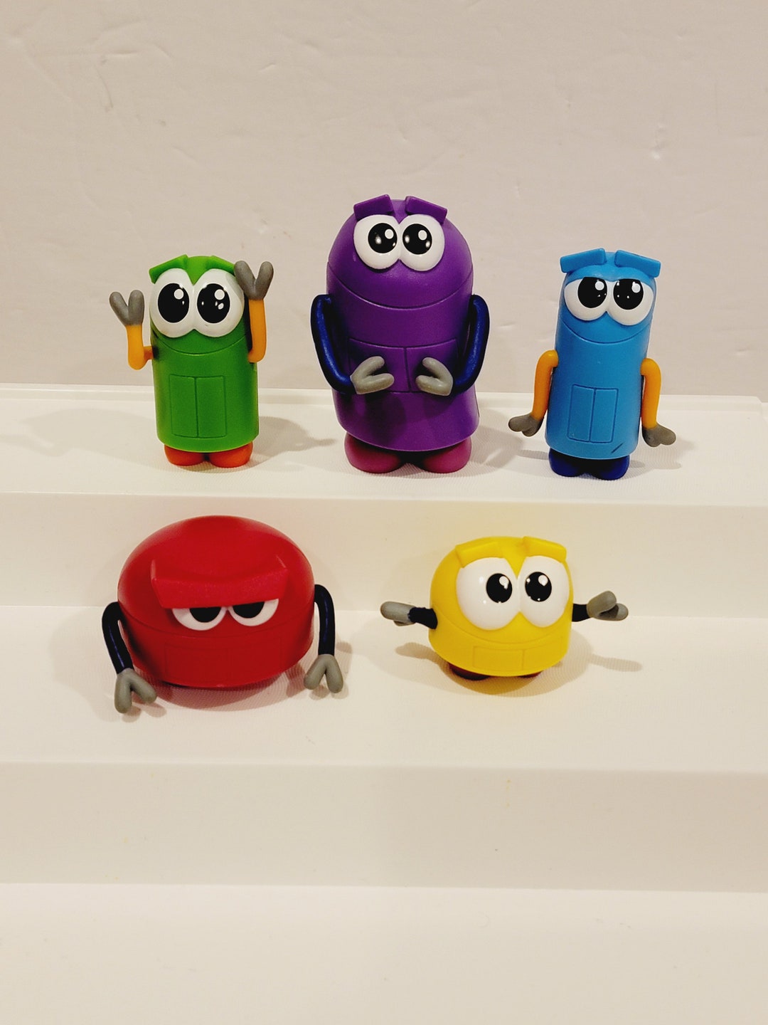 Storybots Action Figures 5 Pack Fisher Price Netflix Action - Etsy