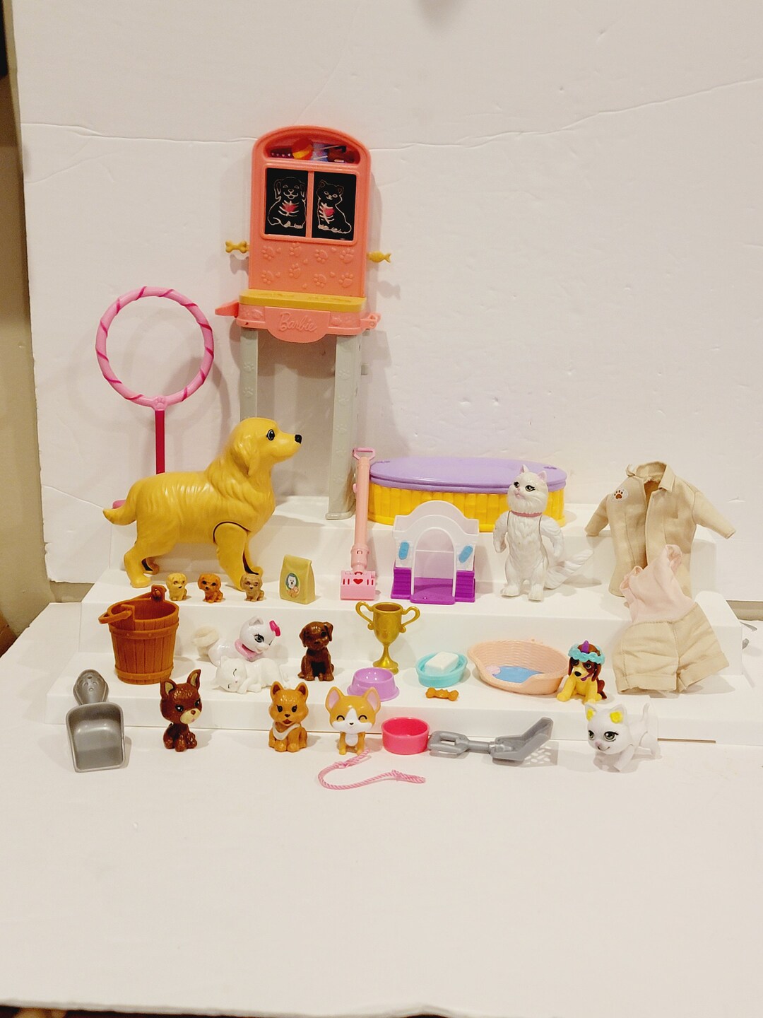Barbie Vet Care Playset With Pet Set - Etsy