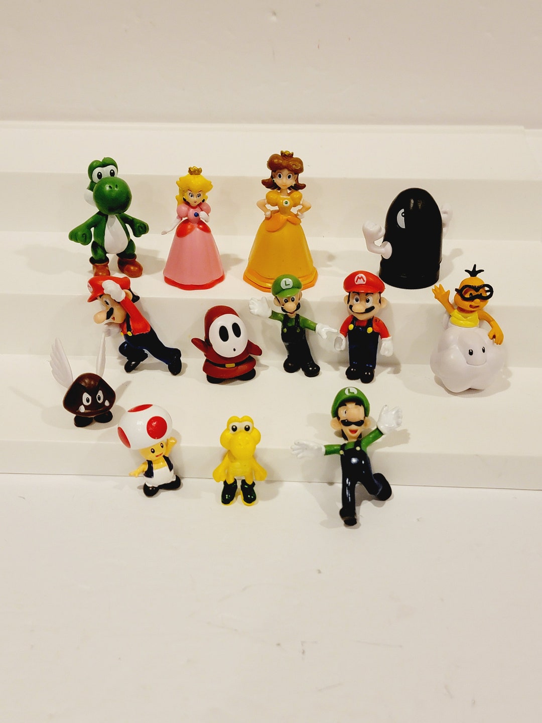 Nintendo Super Mario Brothers Action Figure Set - Etsy
