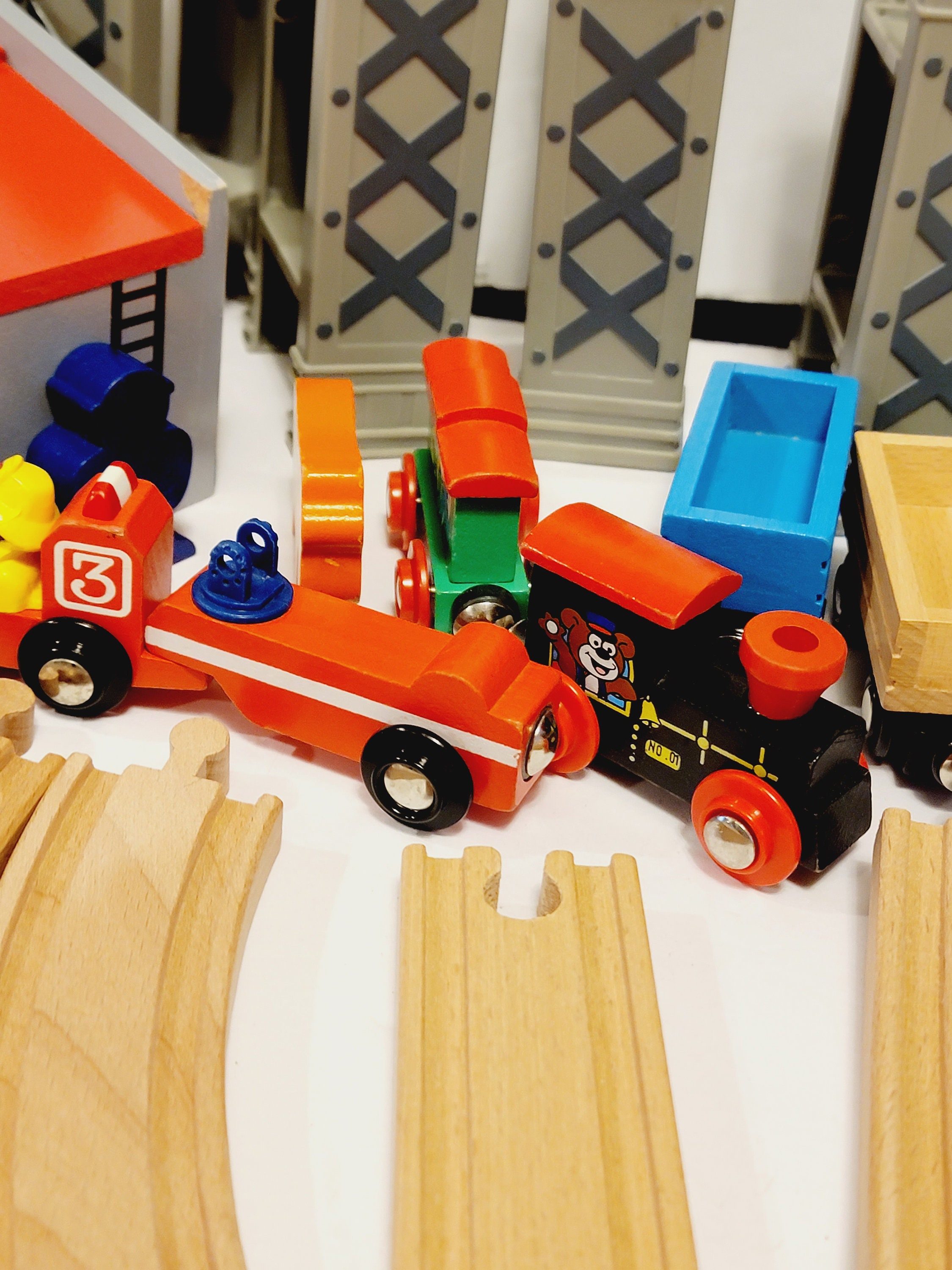 Toys R Us Imaginarium Train Set Lot Wooden - Etsy