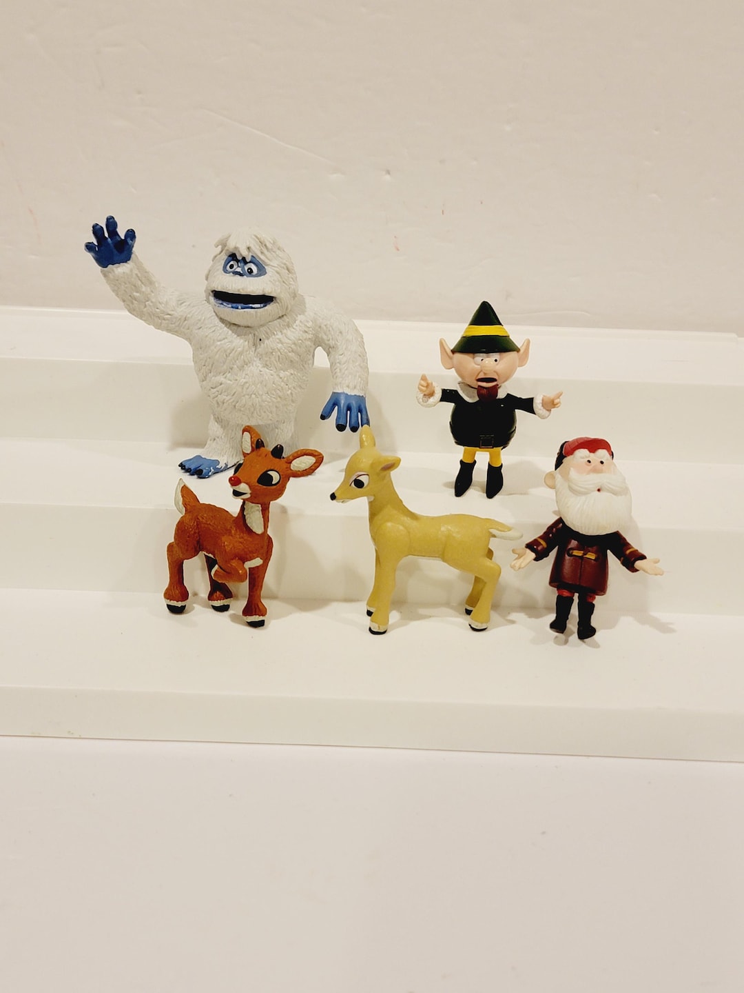 Rudolph the Red Nosed Reindeer Island of the Misfit Toys Figure Set - Etsy