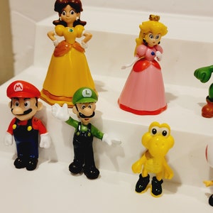 Nintendo Super Mario Bros Figure Set - Etsy