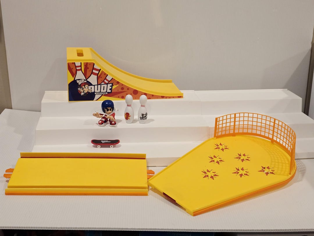 Tech Deck Dude Evolution Bowl A Dude Playset - Etsy