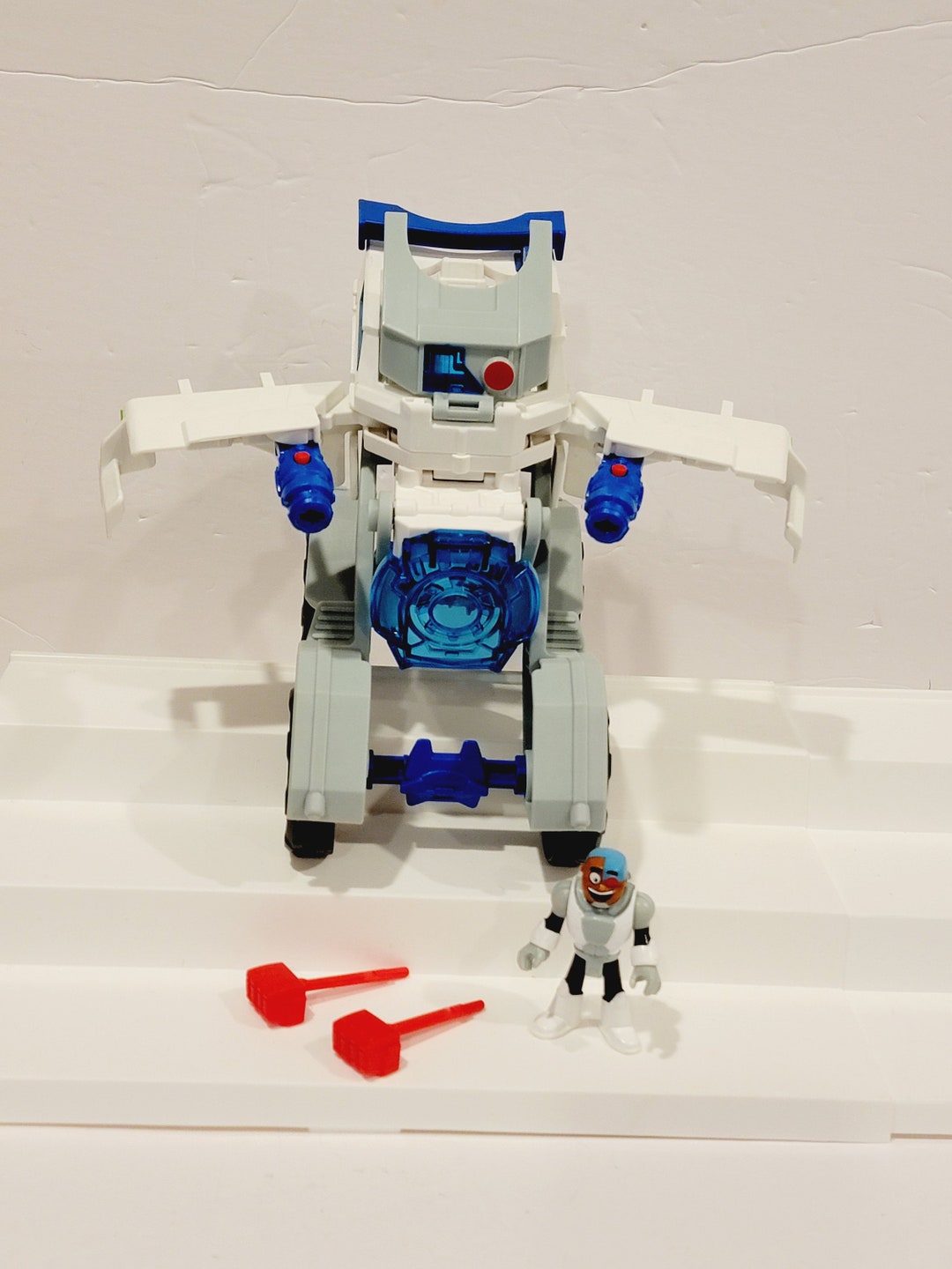 Fisher-price Imaginext Teen Titans Go Cyborg and Transforming - Etsy