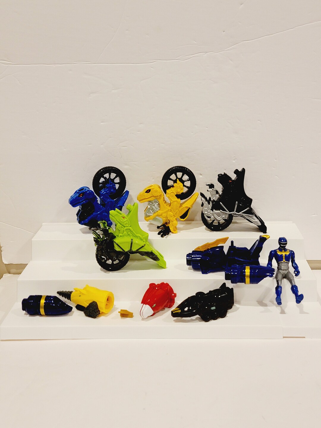 Power Ranger Dino Charge Motorcycle Super Megaforce Zord Set - Etsy