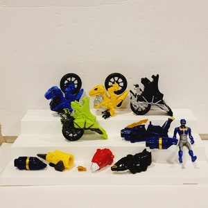 Power Ranger Dino Charge Motorcycle Super Megaforce Zord Set - Etsy