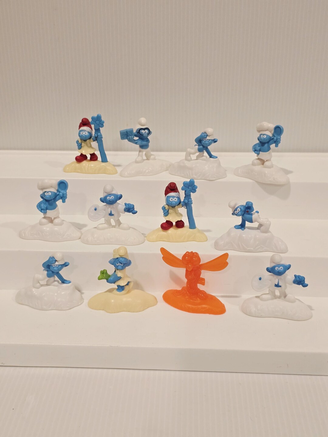 The Smurfs Mini Figure Set - Etsy
