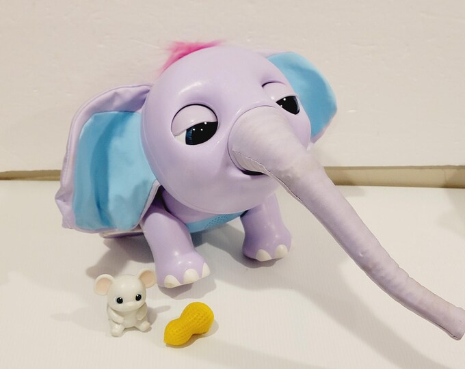 Juno My Baby Elephant With Interactive Moving Trunk and Accessories - Etsy