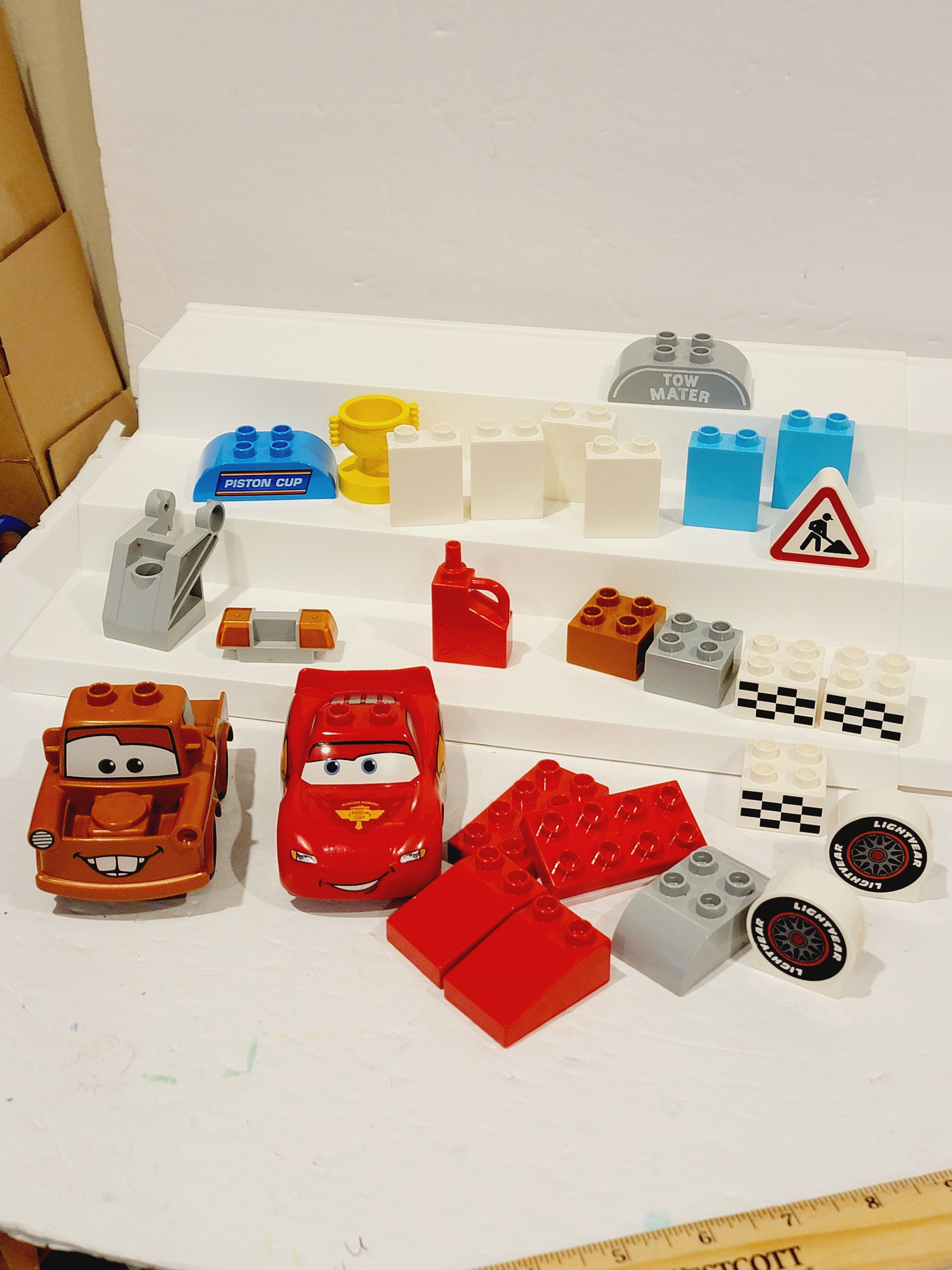 Lego Duplo Lightning Mcqueen and Mater Set - Etsy