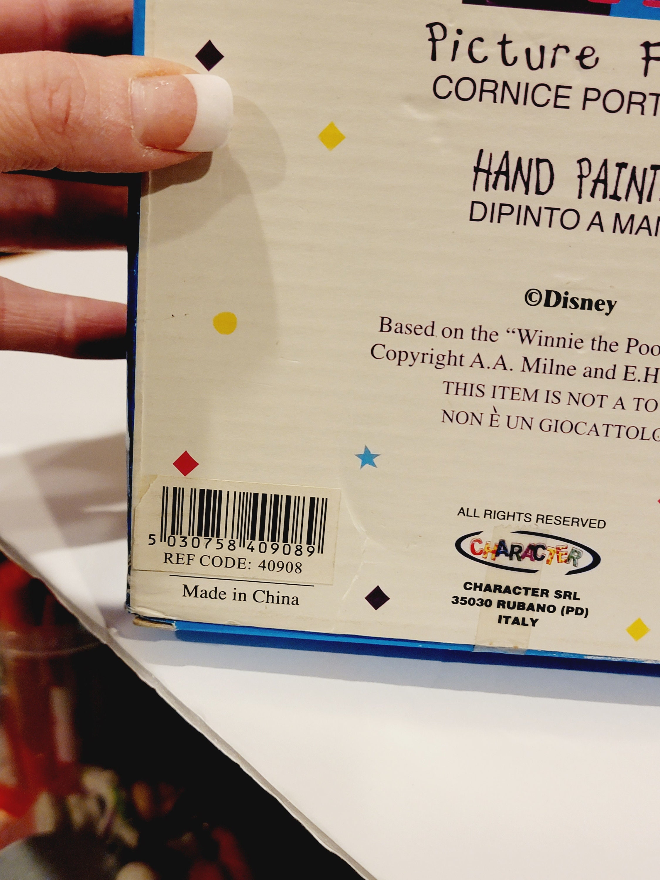 Winnie the Pooh Tigger Picture Frame Worldco Industrial - Etsy