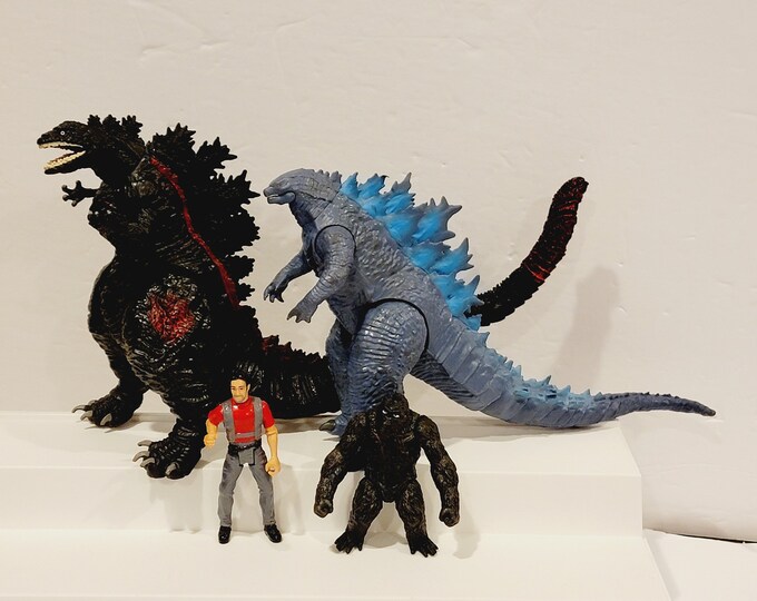 Godzilla Action Figure Set - Etsy