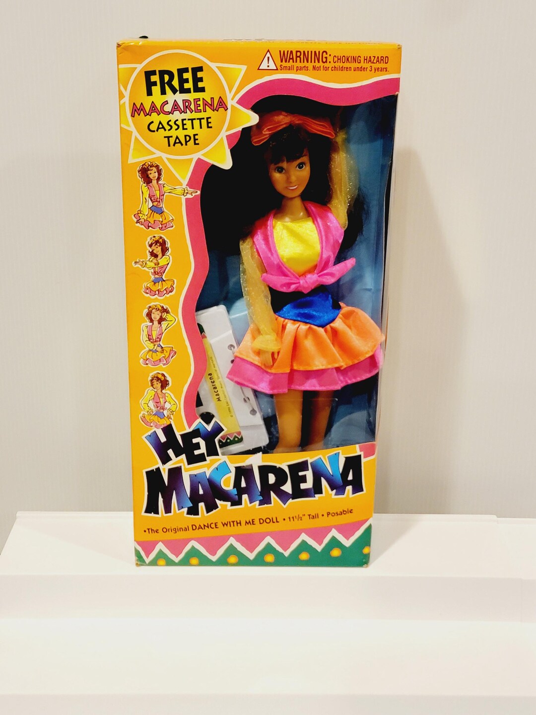 1996 Hey Macarena Dance With Me Doll With Macarena Cassette Tape - Etsy