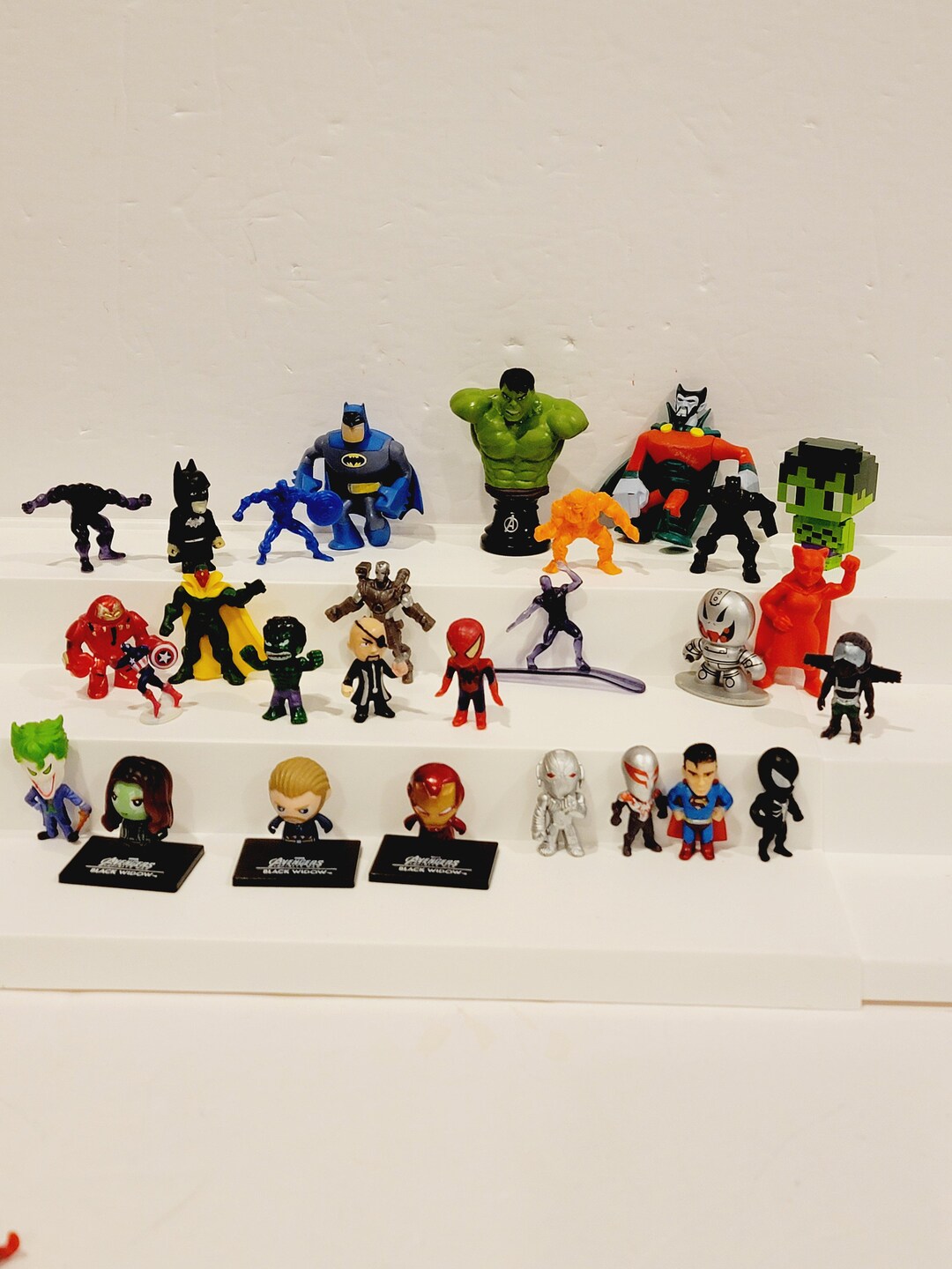 Mini Superhero Comic Figure Set - Etsy