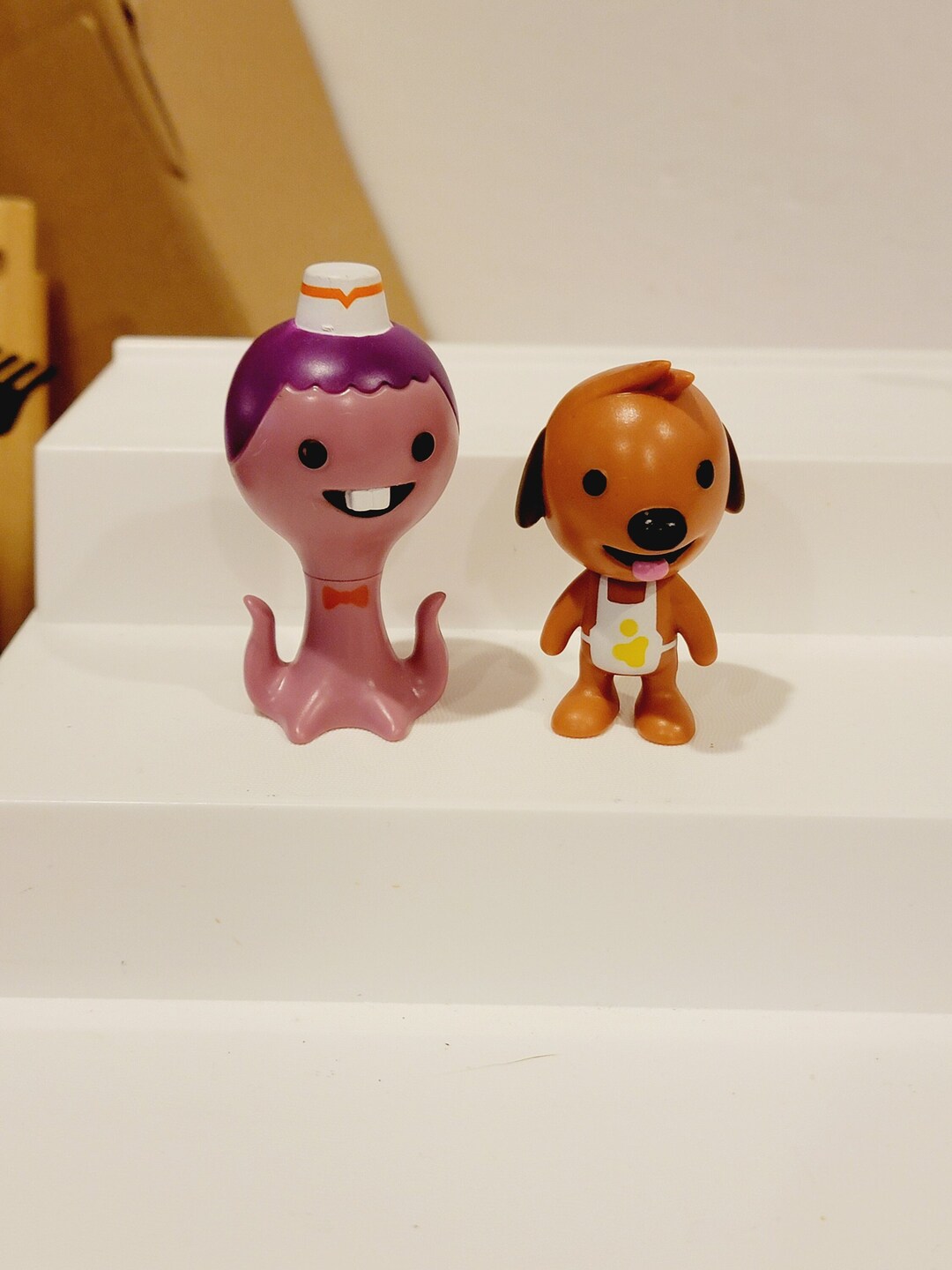 Sago Minis Jacks Diner Dennis Purple Octopus and Harvey Dog Figure Set ...