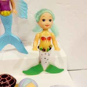 Mermaid Adventure Mini Doll and Pet Doll Set - Etsy