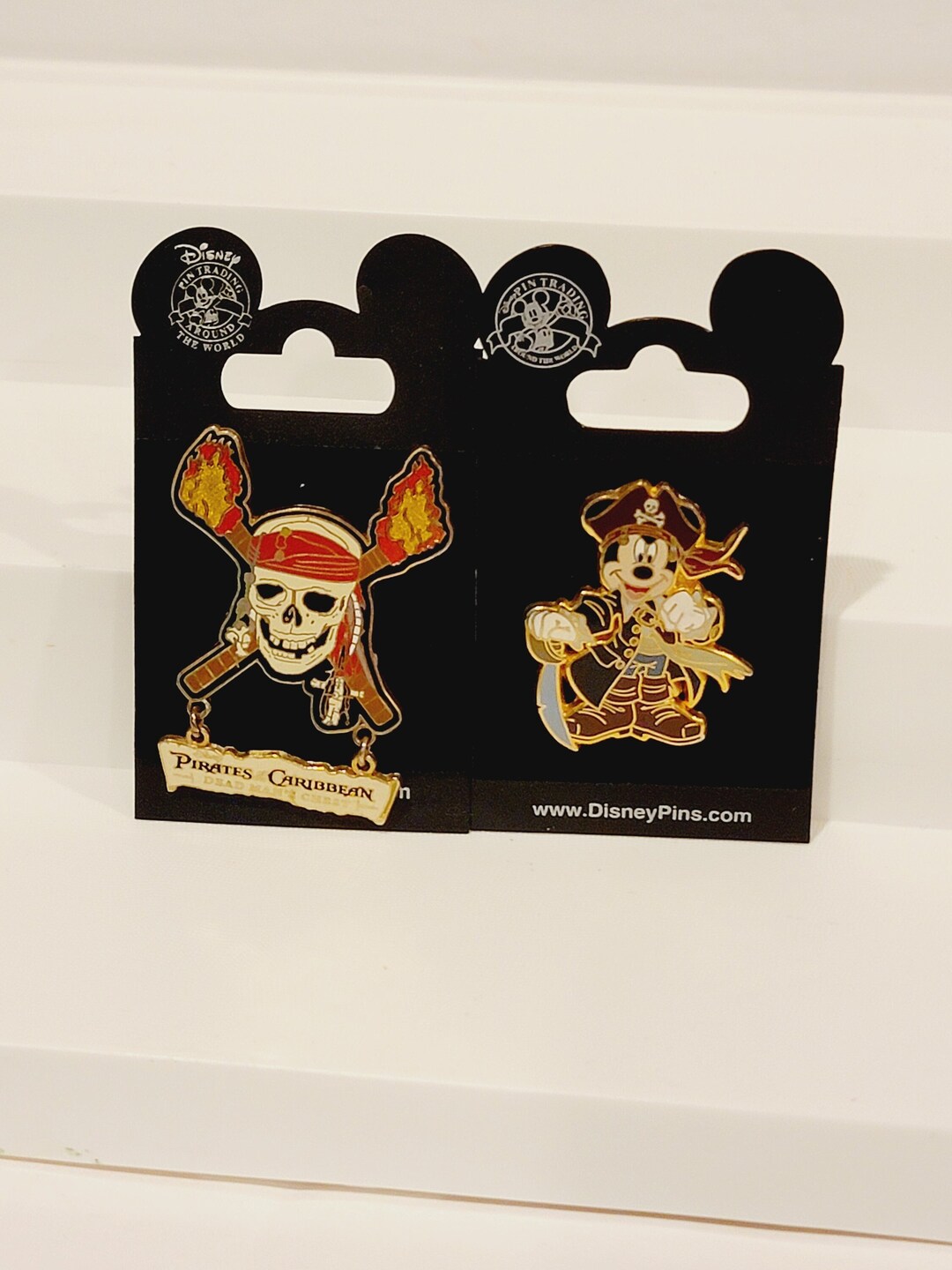 Disney Collectible Pirates of the Caribbean Pin Set - Etsy