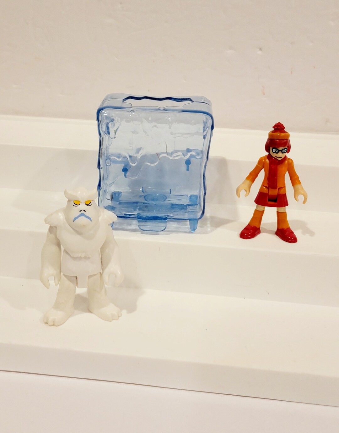 Imaginext Scooby-doo Adventures Velma & Snow Ghost Figure W/ice Cage - Etsy