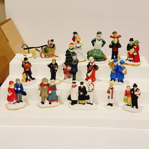 Ceramic Christmas Village - Etsy