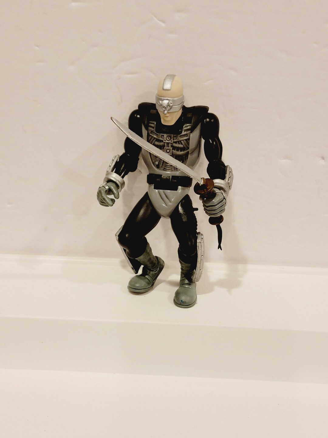 2003 Playmate TMNT Ninja Turtles Robot Foot Soldier Figure 2 Head Rare ...