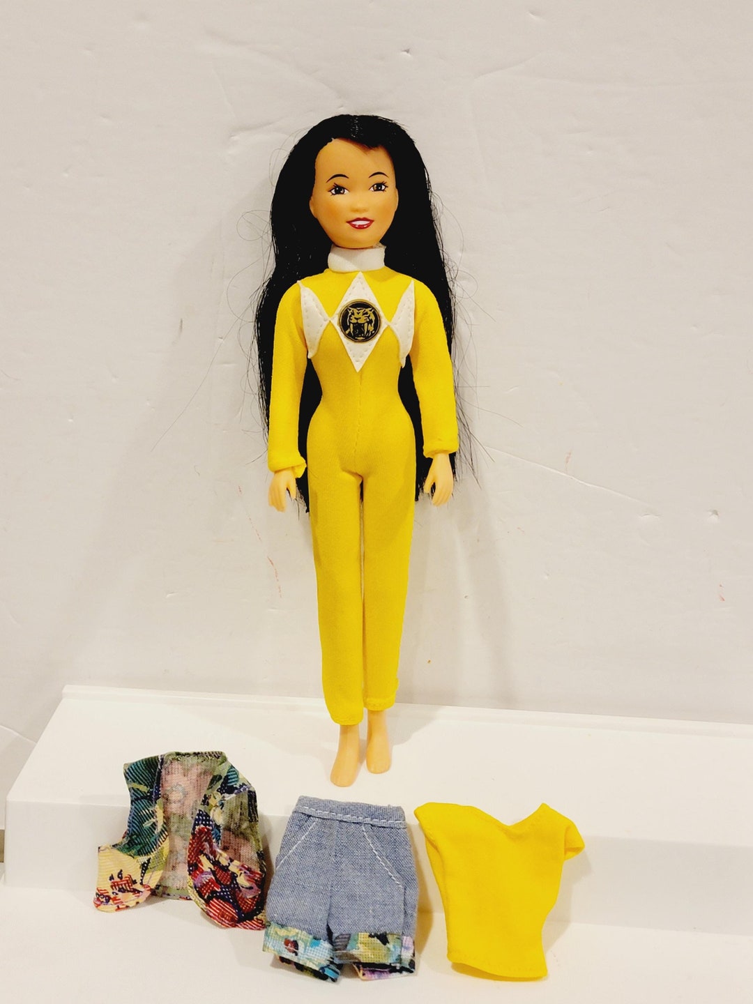 Mighty Morphin Power Rangers for Girls Yellow Ranger Trini Doll 1994 - Etsy