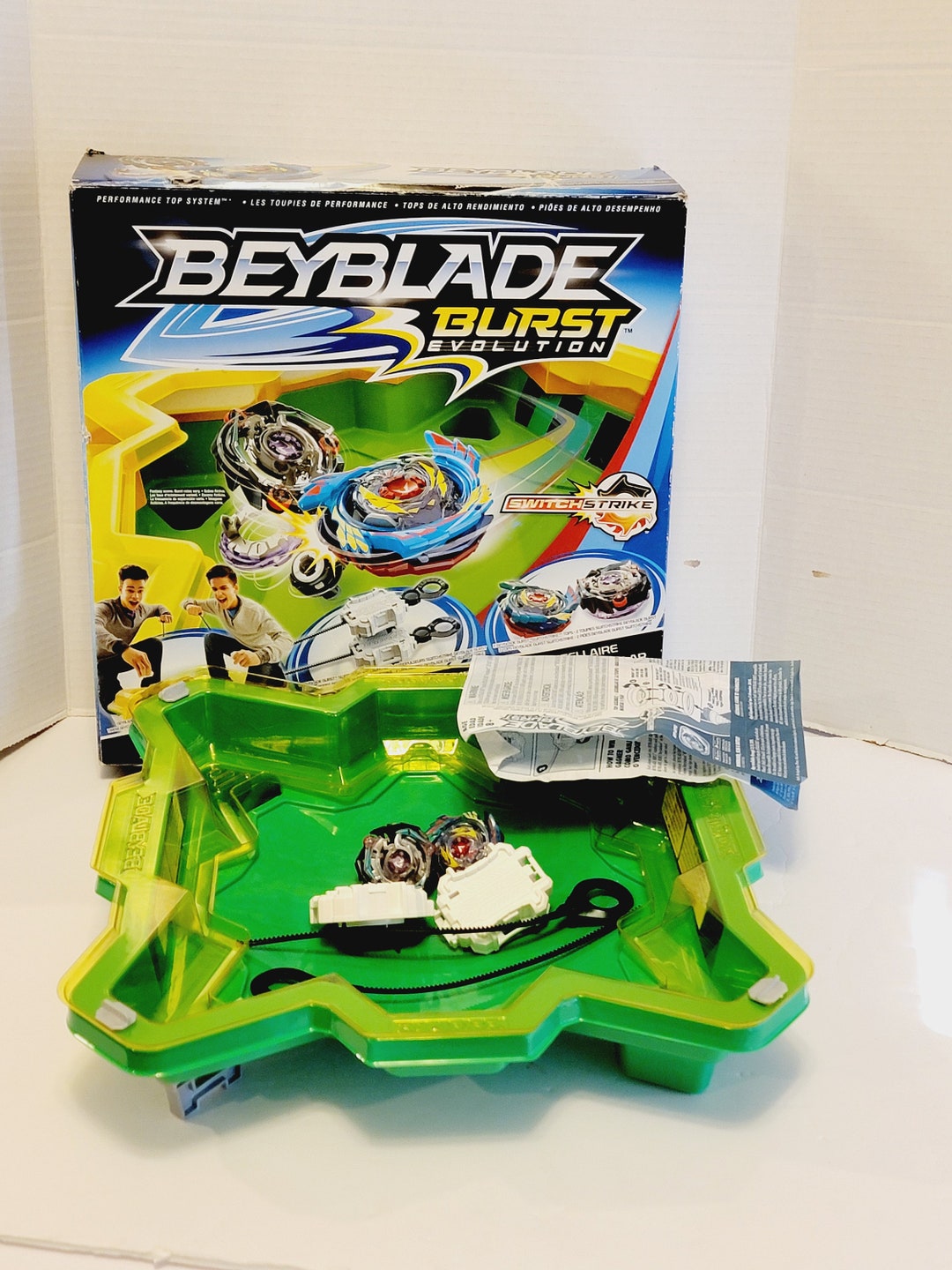 Beyblade Burst Evolution Star Storm Battle Set Switch Strike - Etsy