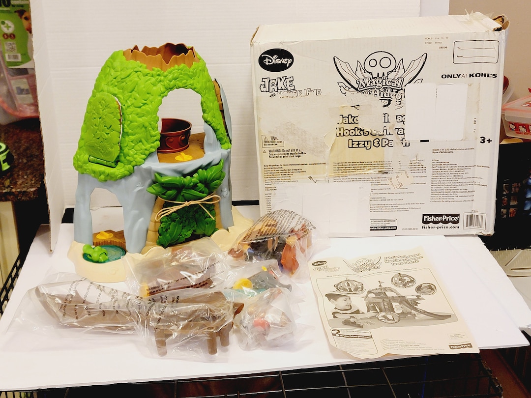 NEW Fisher Price Jake and the Never Land Pirates Jake's Magical Tiki ...