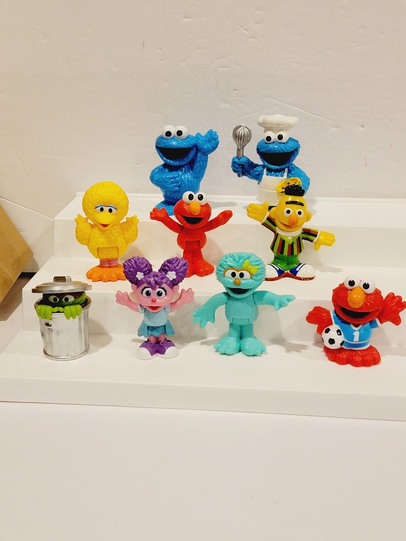 Sesame Street Deluxe Figure Set - Etsy