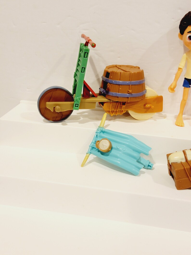 Disney and Pixar Luca Scooter Build & Crash Pack With Luca - Etsy