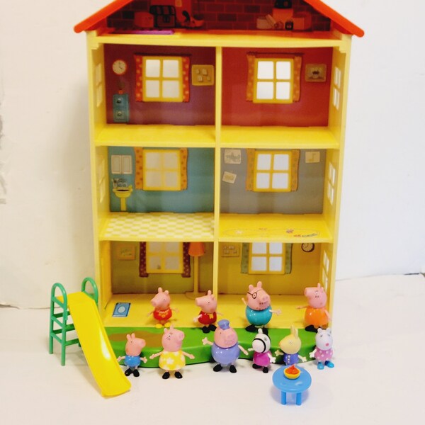 Peppa Pig House - Etsy