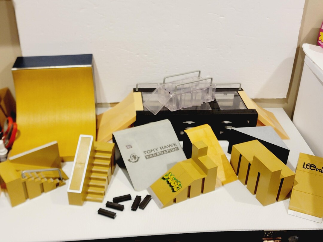 Tech Deck Skateboard Park Ramps Set - Etsy