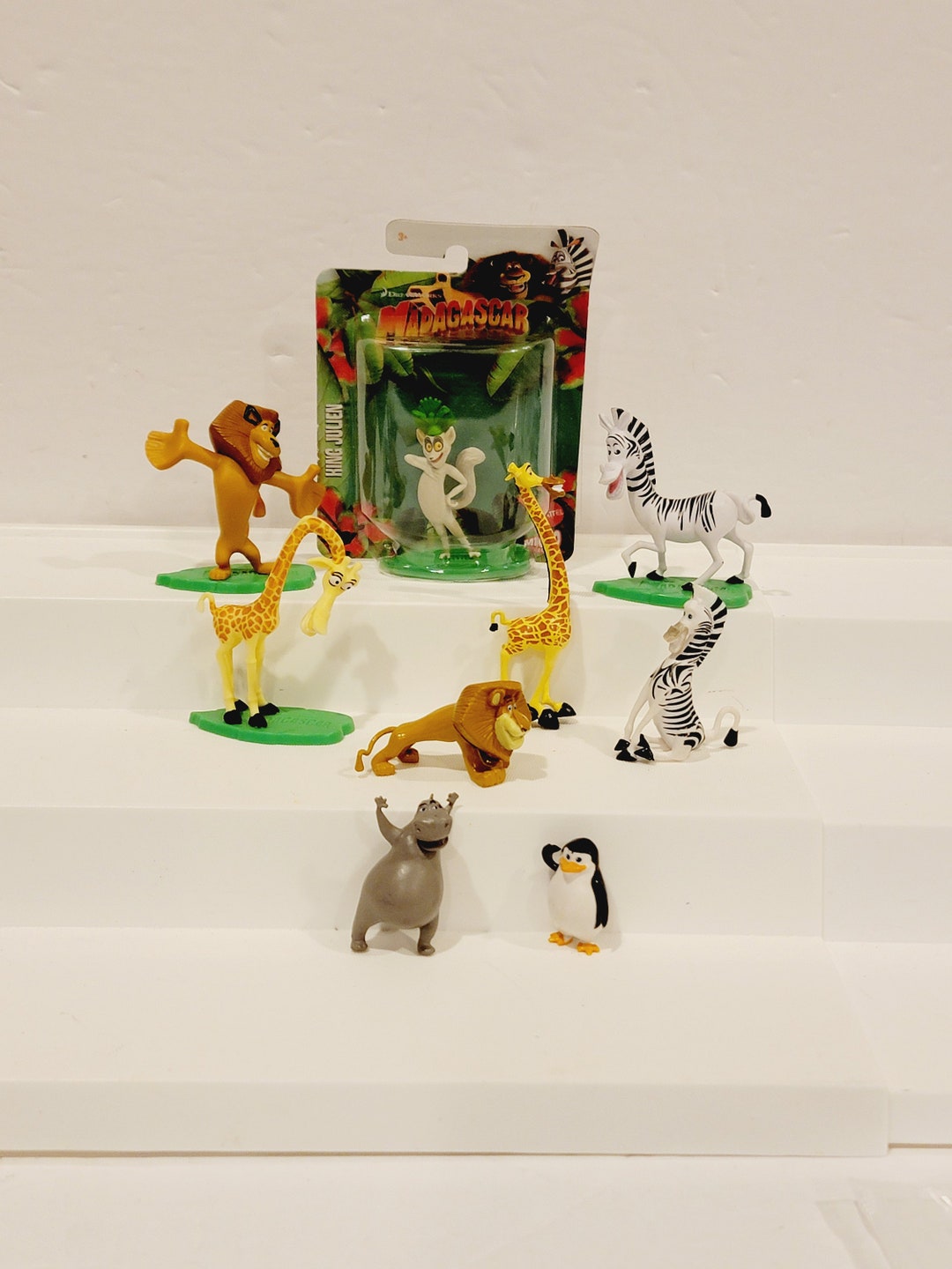 Madagascar Dreamworks Action Figure Collection Characters Set - Etsy