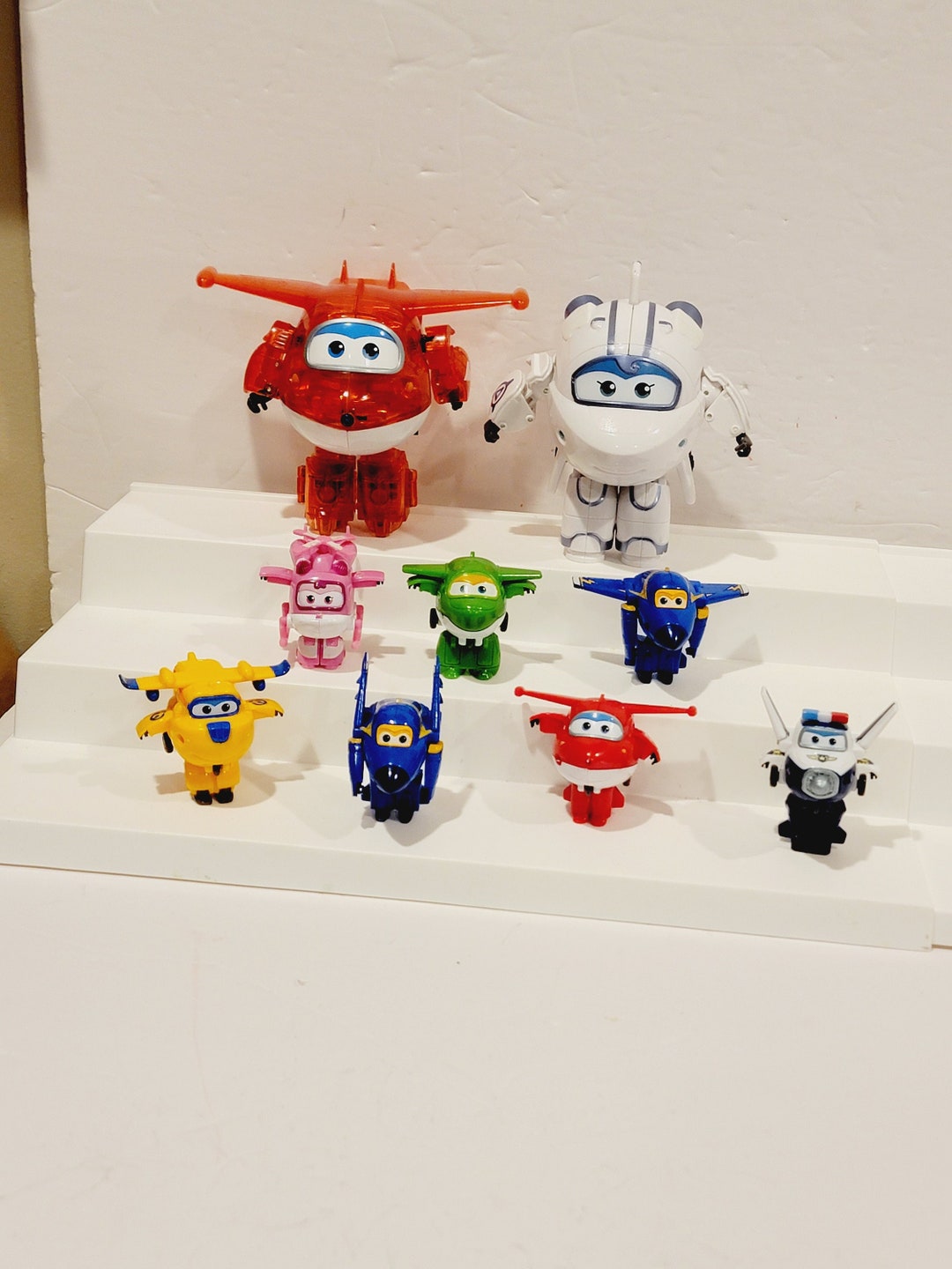 Super Wings Transforming Plane Action Figure Set - Etsy