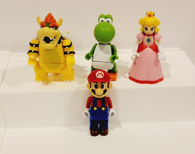 Knex Nintendo Super Mario Figure Set - Etsy