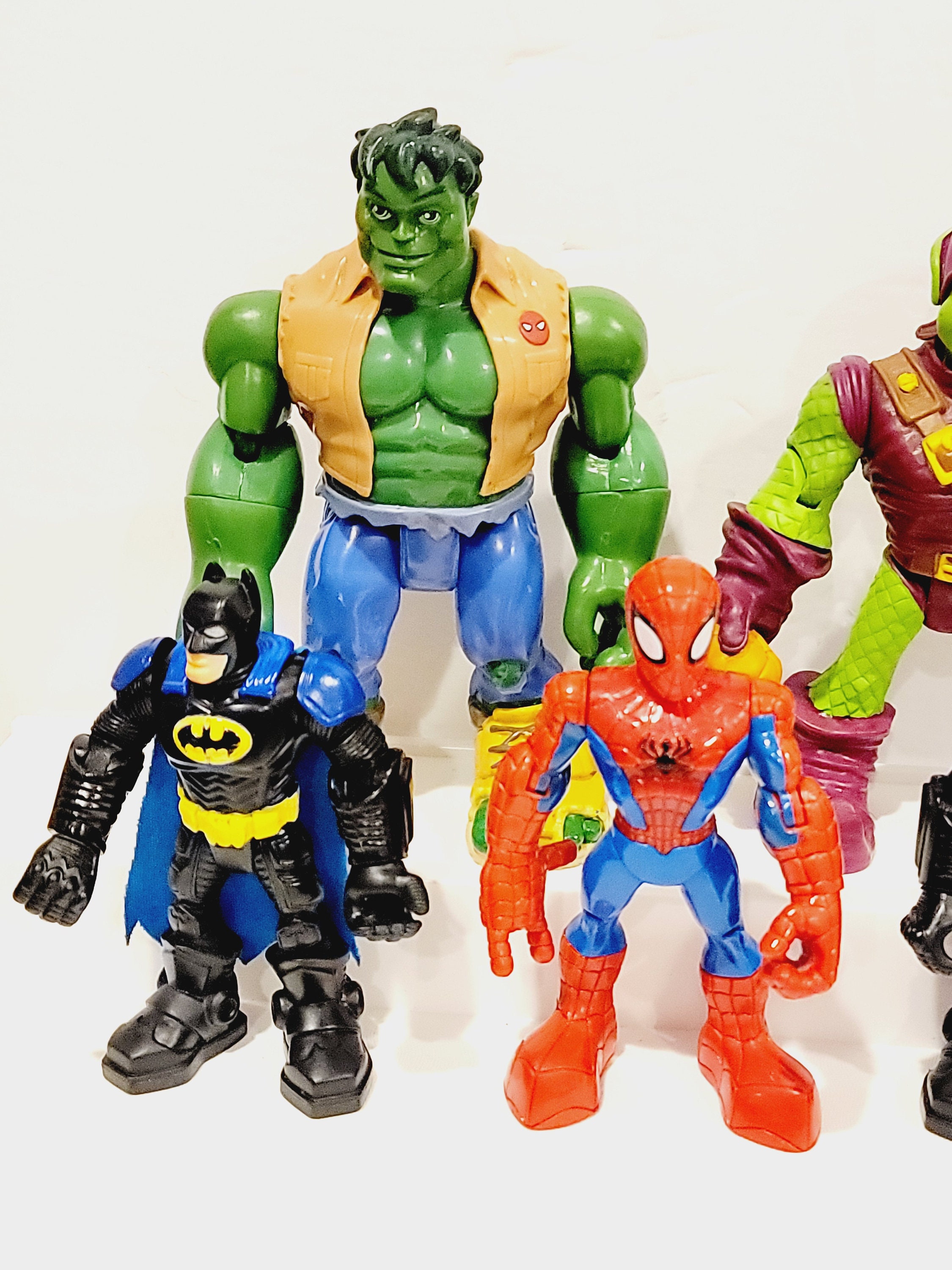 Marvel Rescue Heroes Super Hero Large Action Figure Set - Etsy
