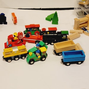 Toys R Us Imaginarium Train Set Lot Wooden - Etsy