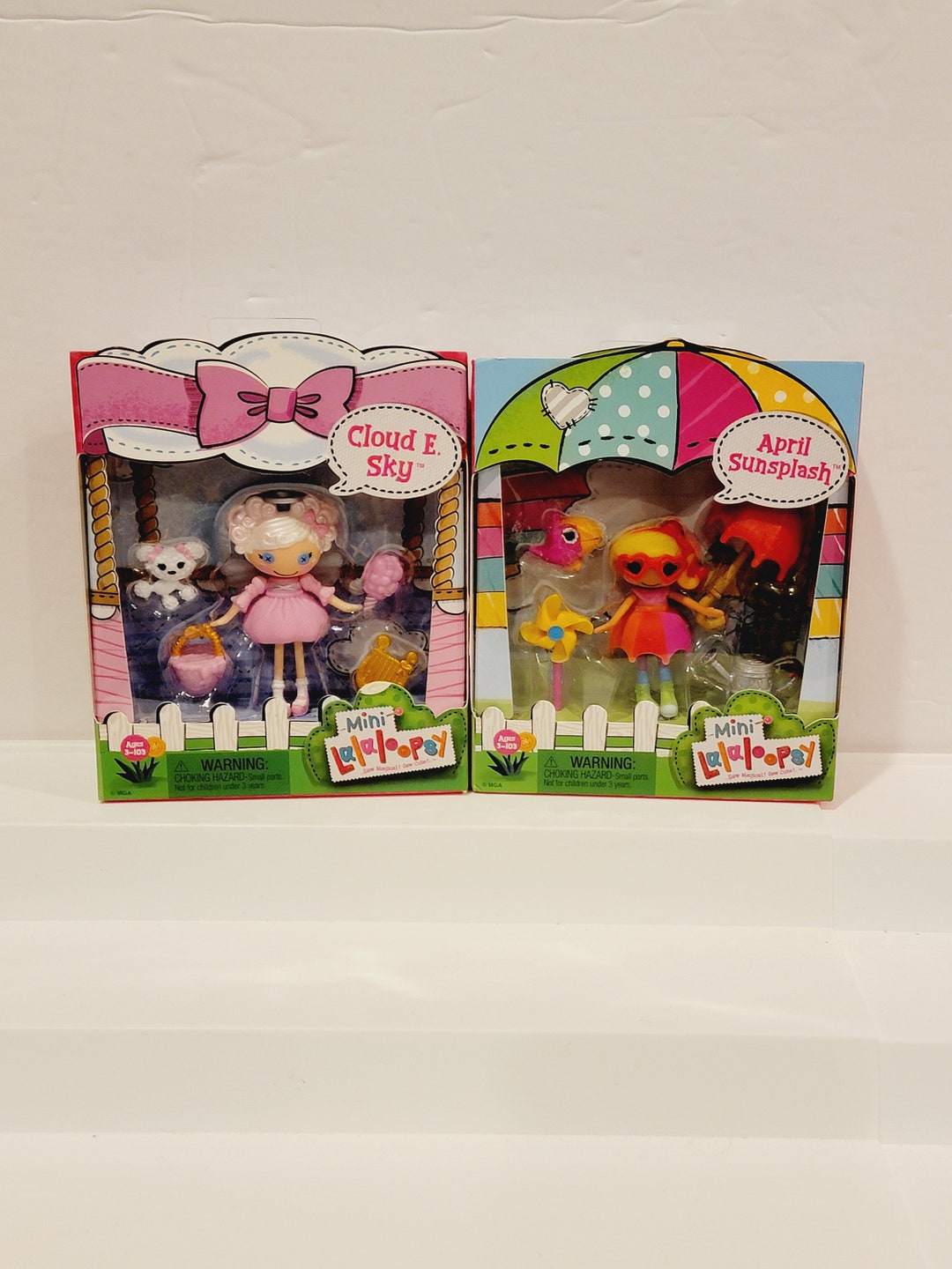 Mini Lalaloopsy April Sunsplash and Cloud E. Sky Doll Set - Etsy