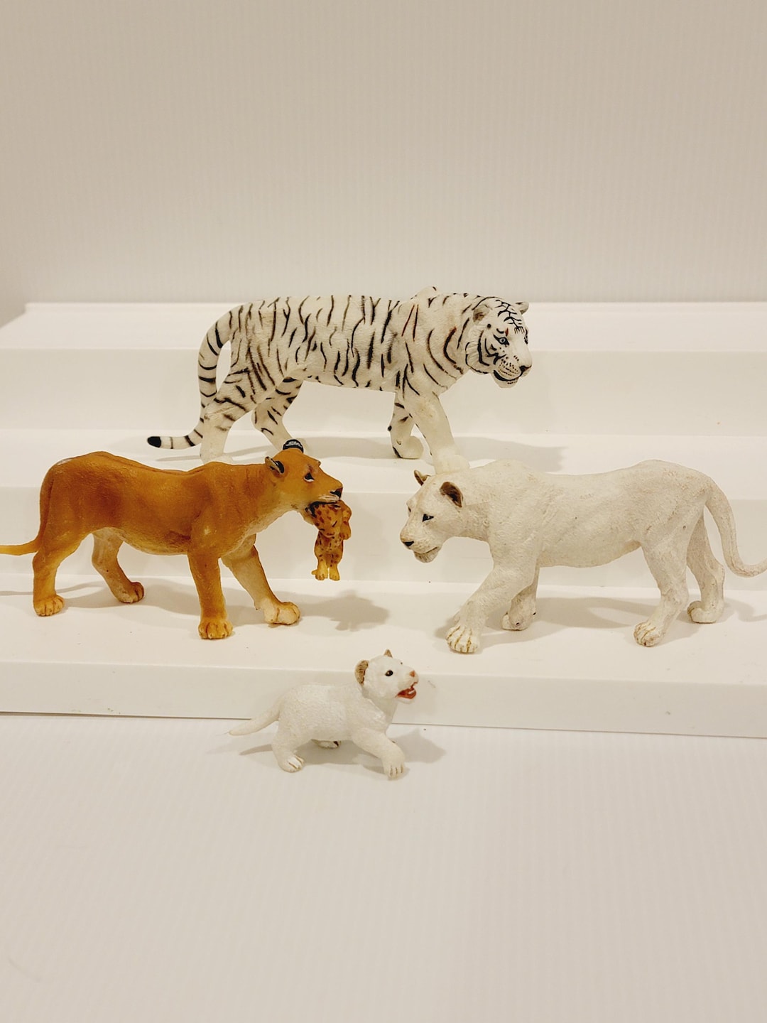 Papo Wild Animal Kingdom Lion and Tiger Set - Etsy