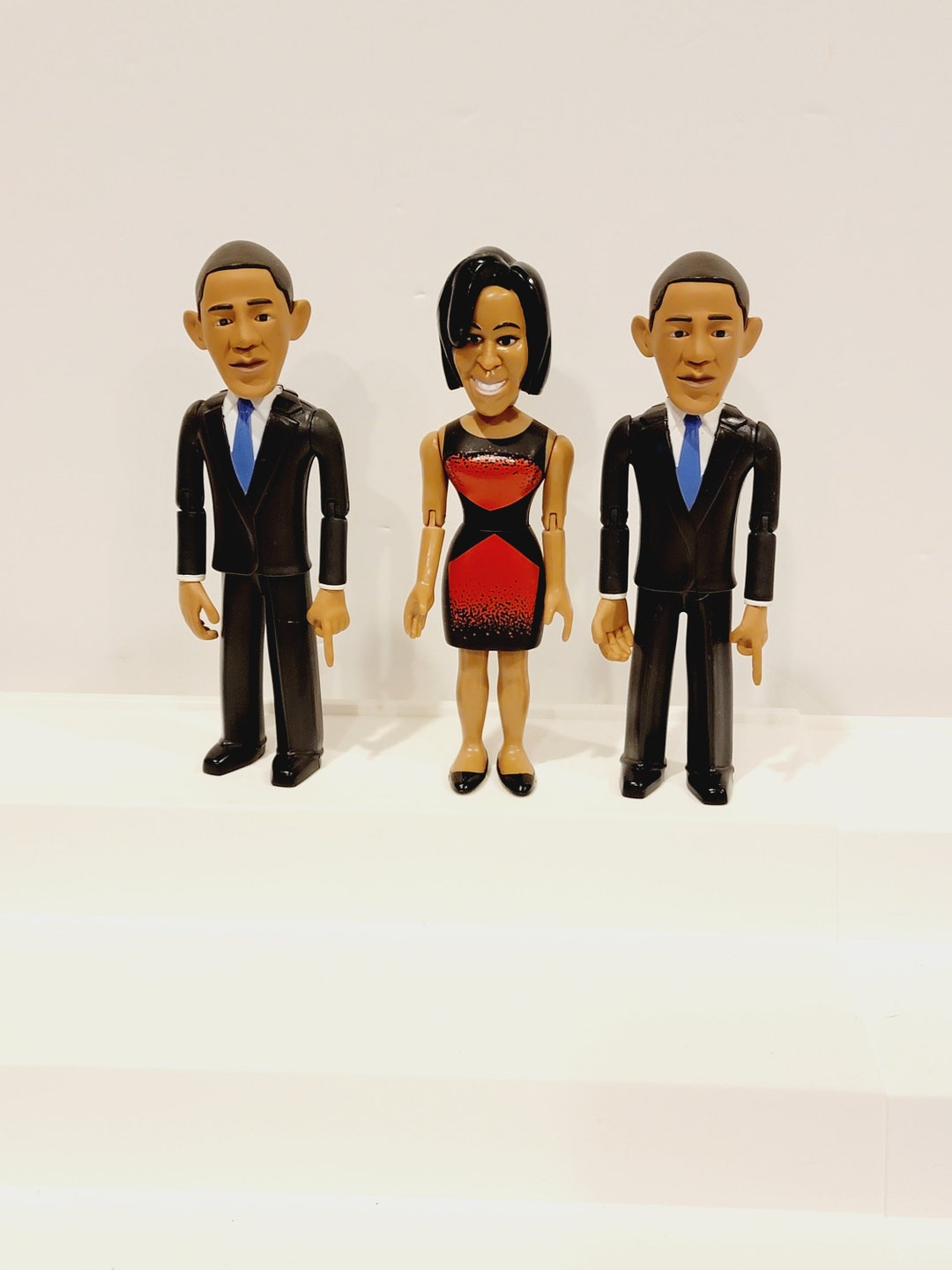 Barack and Michell Obama Real Life 6 Action Figure 44th - Etsy