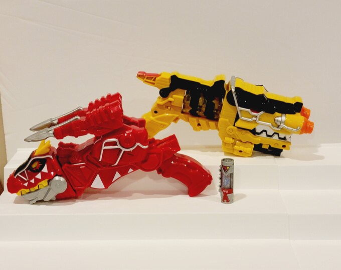 Power Rangers Dino Supercharge T-rex Charge Morph Blaster Set Deluxe ...