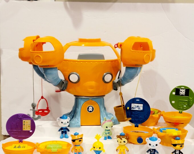 Fisher Price Octonauts Octopod Headquarters Playset With Accessories ...