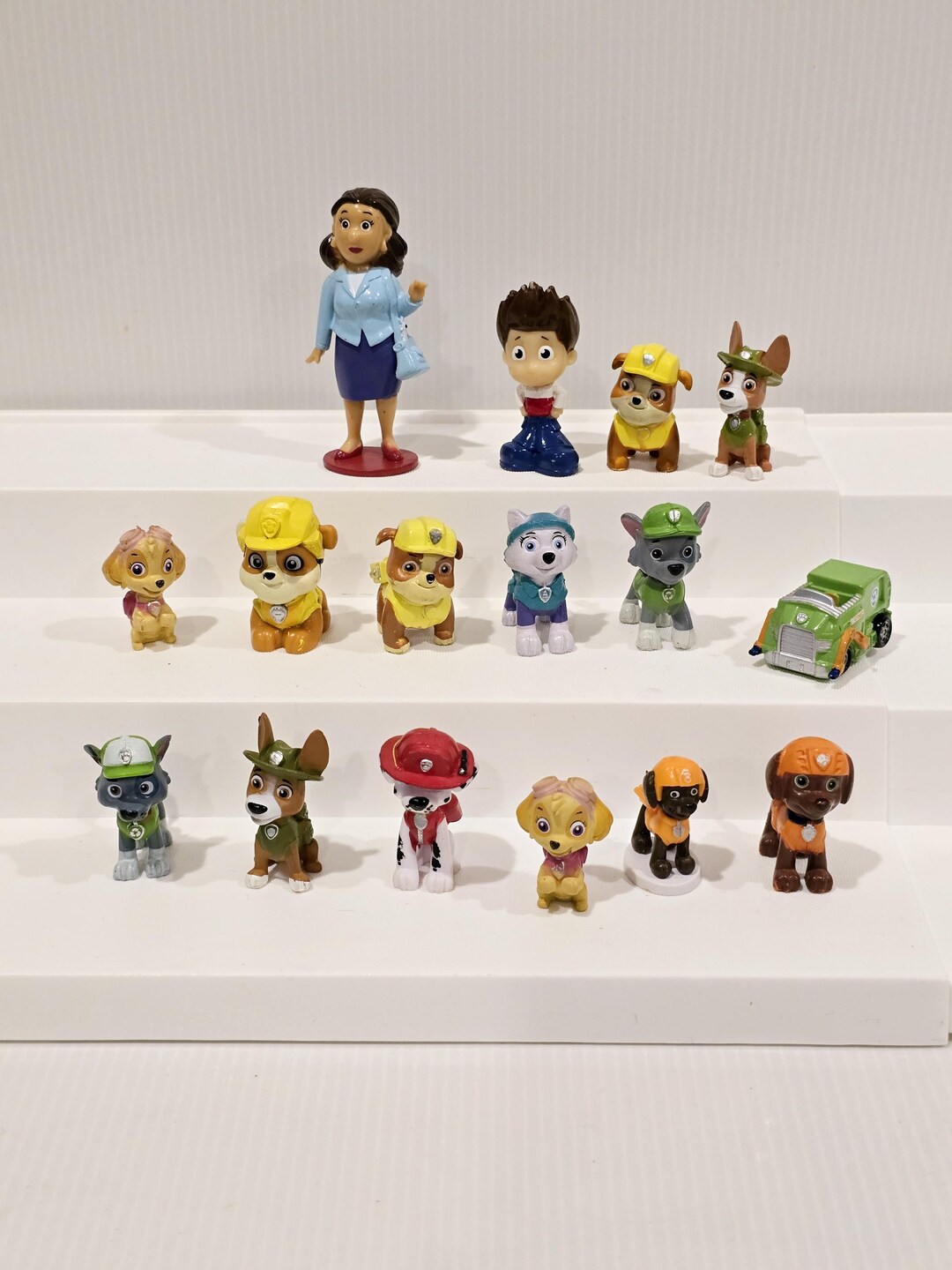 Paw Patrol Mini Figures Set - Etsy
