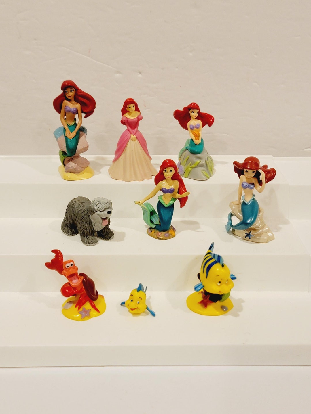 Disney Store Little Mermaid Figure Set - Etsy
