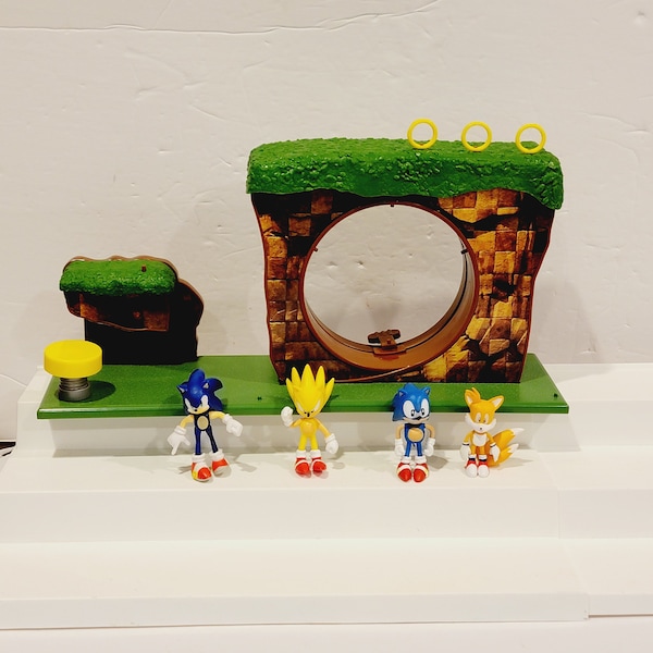 Sonic the Hedgehog Green Hill - Etsy