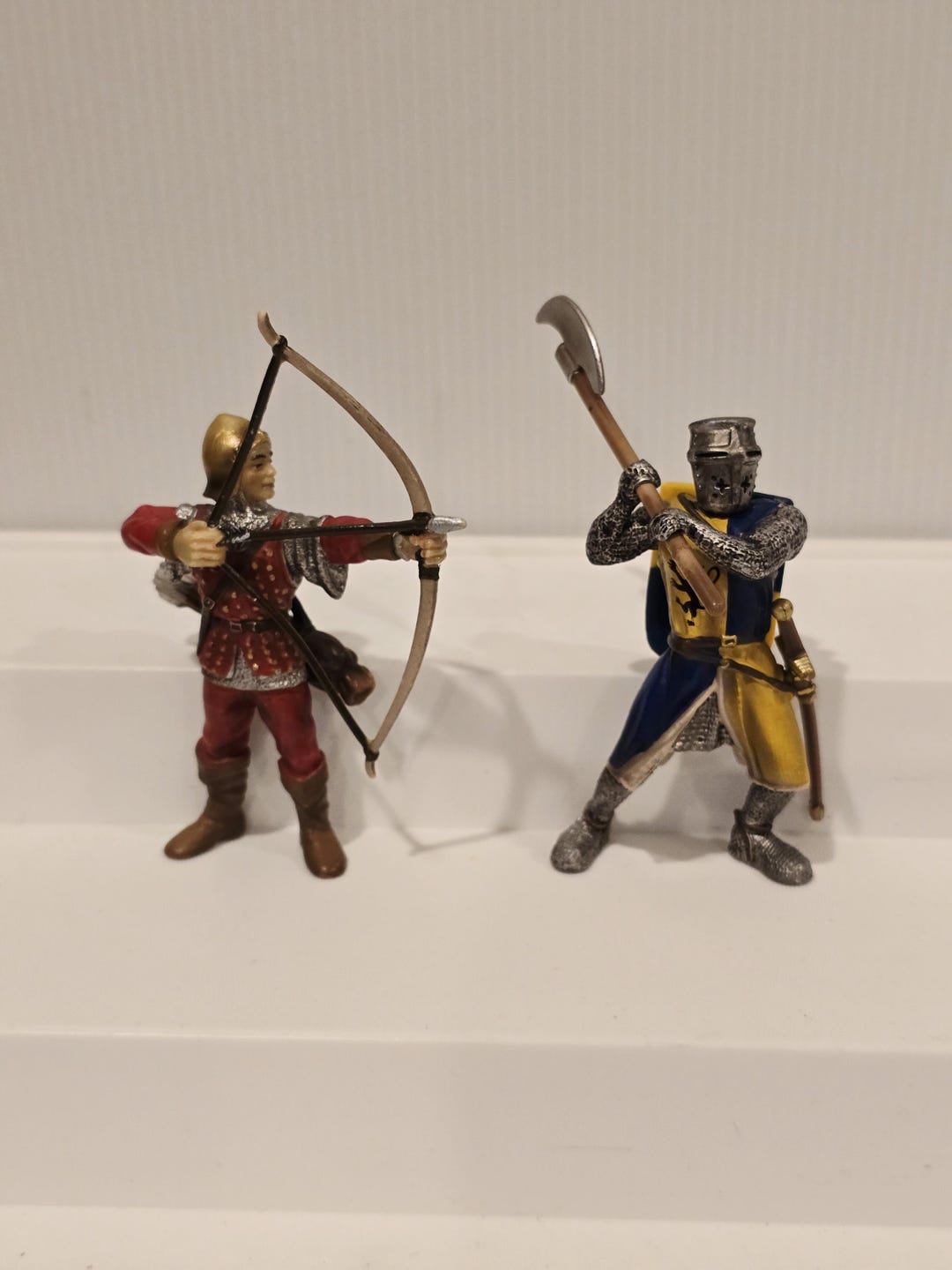 Schleich Medieval Knight Action Figure Set - Etsy
