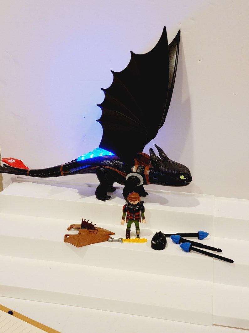 Playmobil Toothless How to Train Your Dragon Set 9246 MIB - Etsy